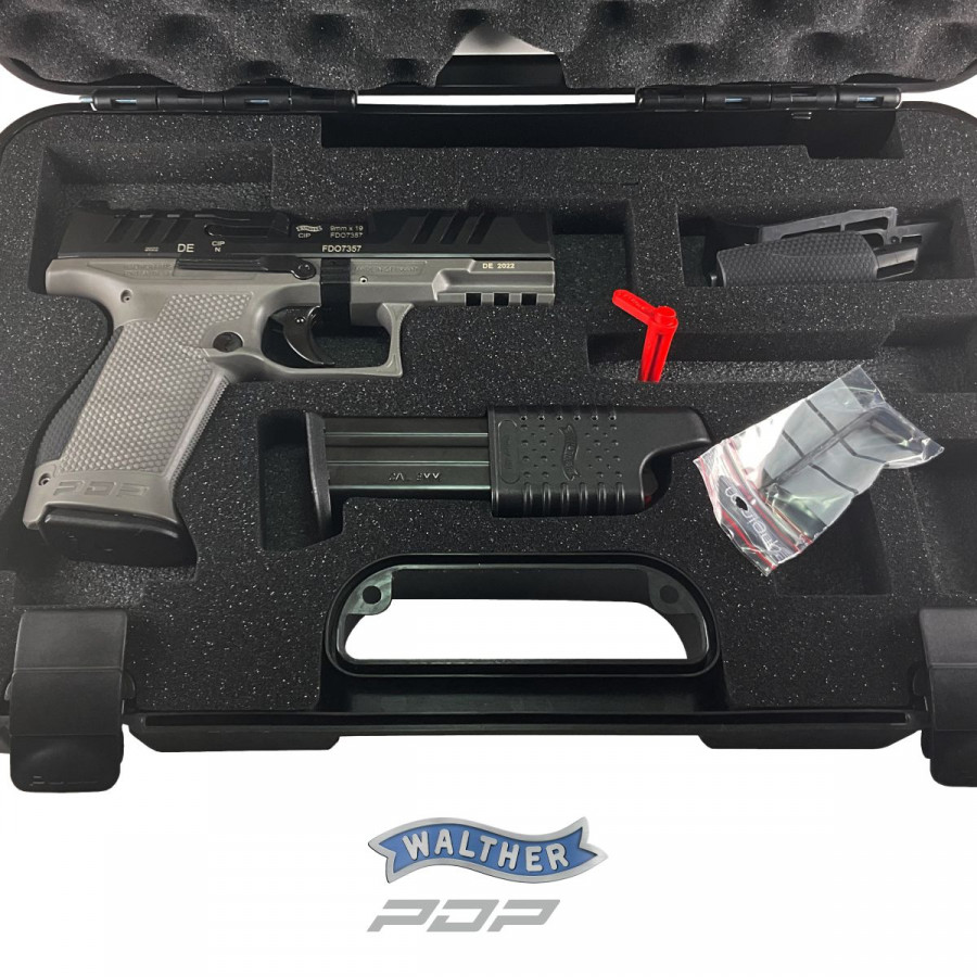 Pistole samonabíjecí Walther PDP Compact 4‘‘ Tungsten Grey | BEAREKA s.r.o.